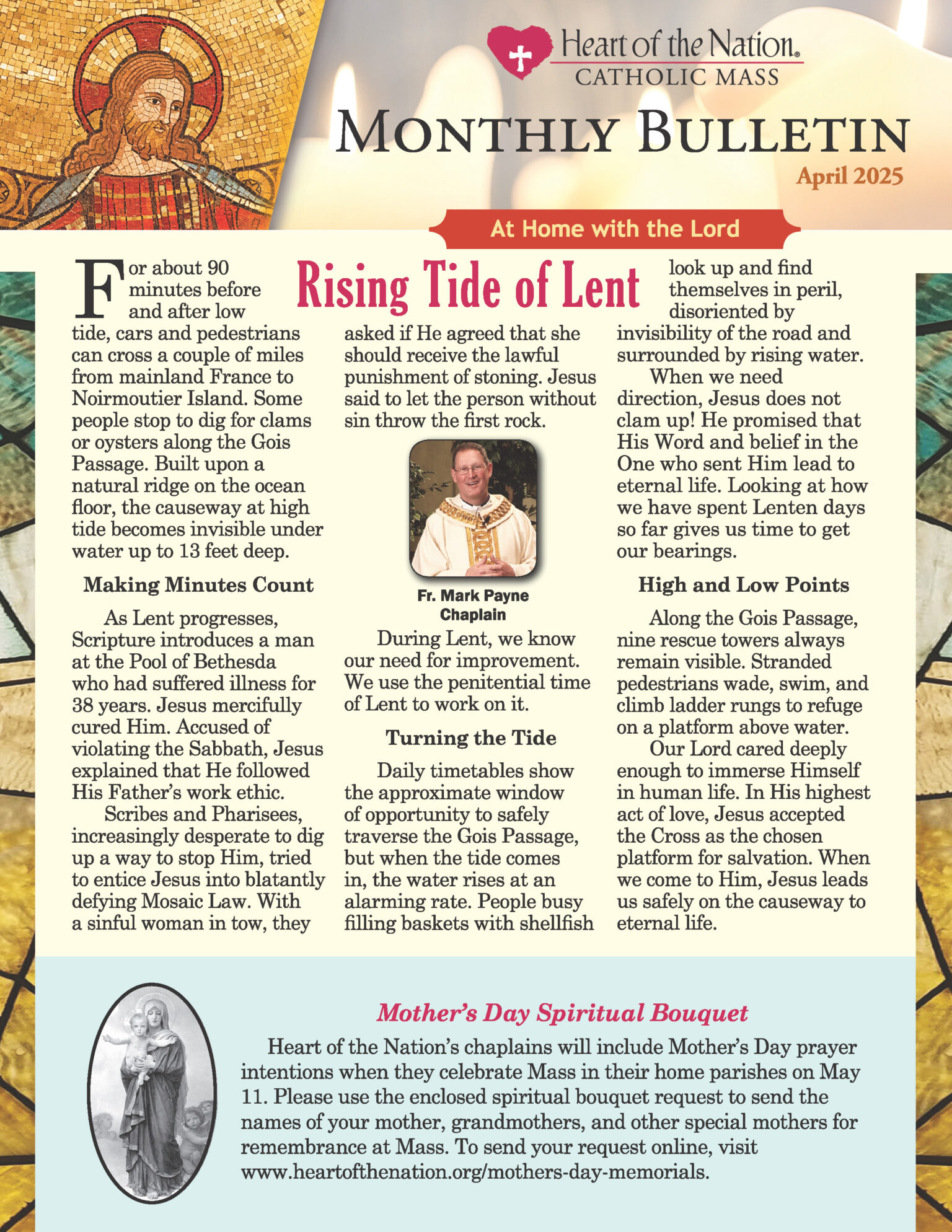Catholic Monthly Bulletin - Sunday Catholic Mass :: HOTN