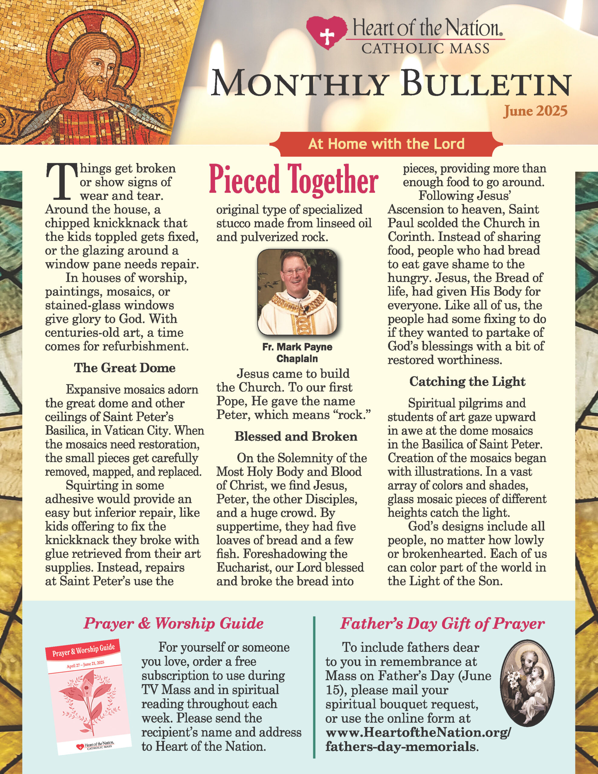 Catholic Monthly Bulletin - Sunday Catholic Mass :: HOTN